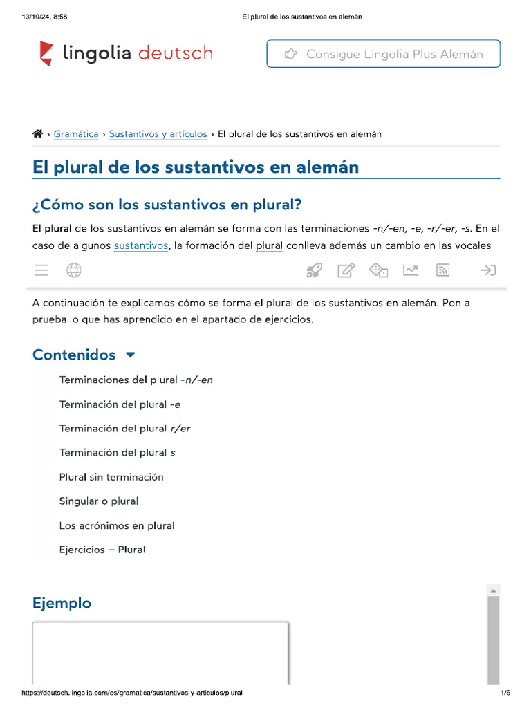 3.1.1. Articulos Plural | PDF