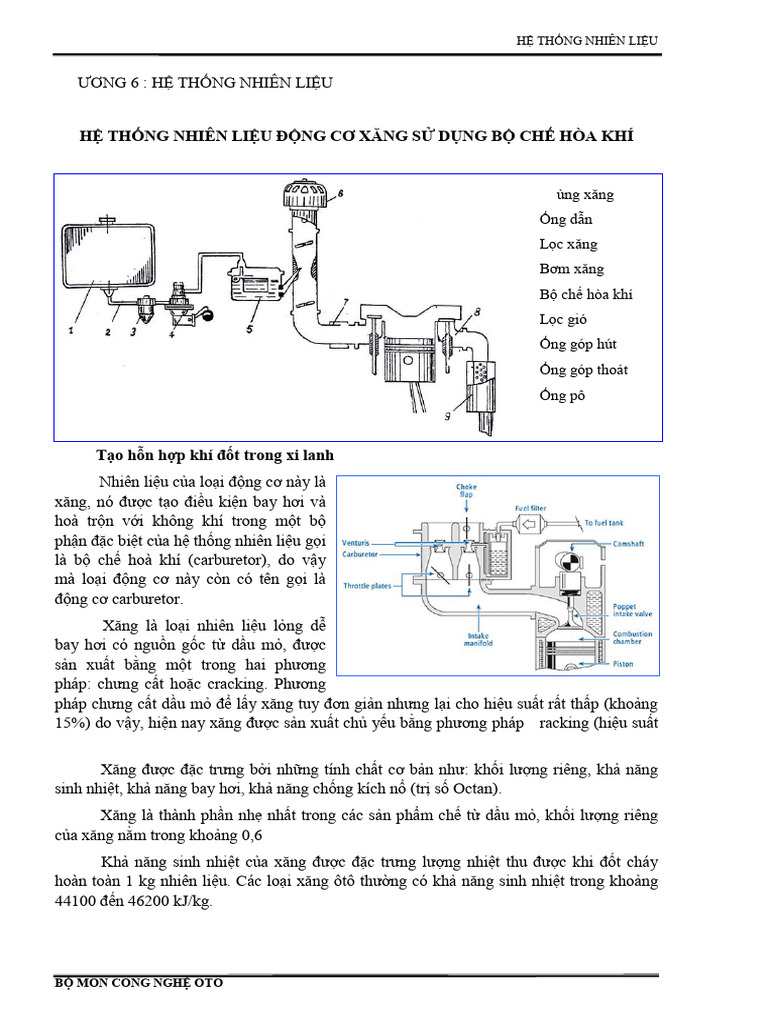Chuong 6 - He Thong Nhien Lieu | PDF
