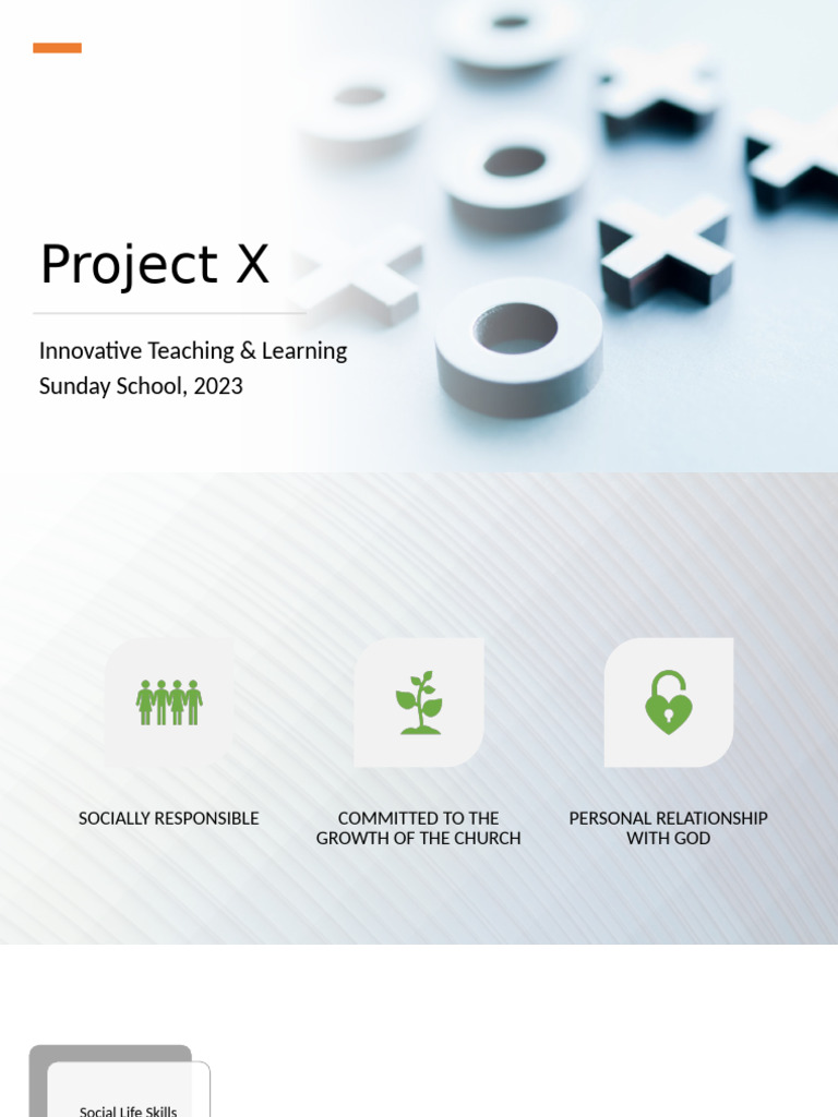 Sunday School Innovative Program | PDF | Theology | Communication