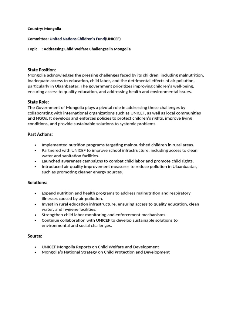 Position Paper - Liste | PDF