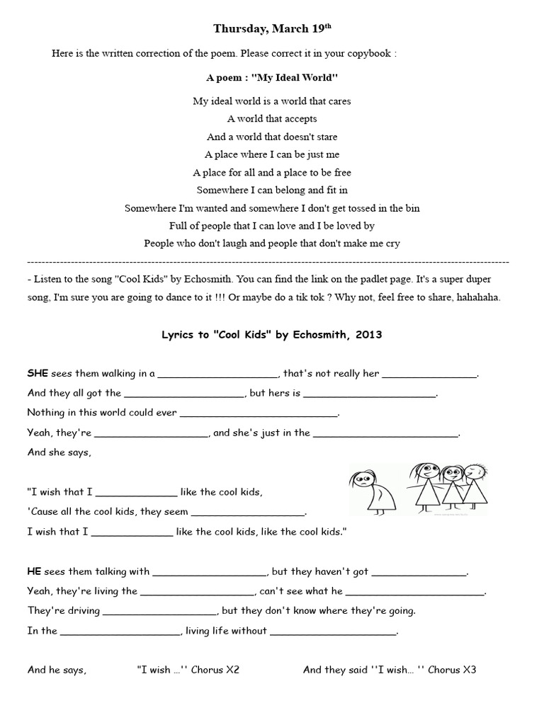 My Ideal World | PDF