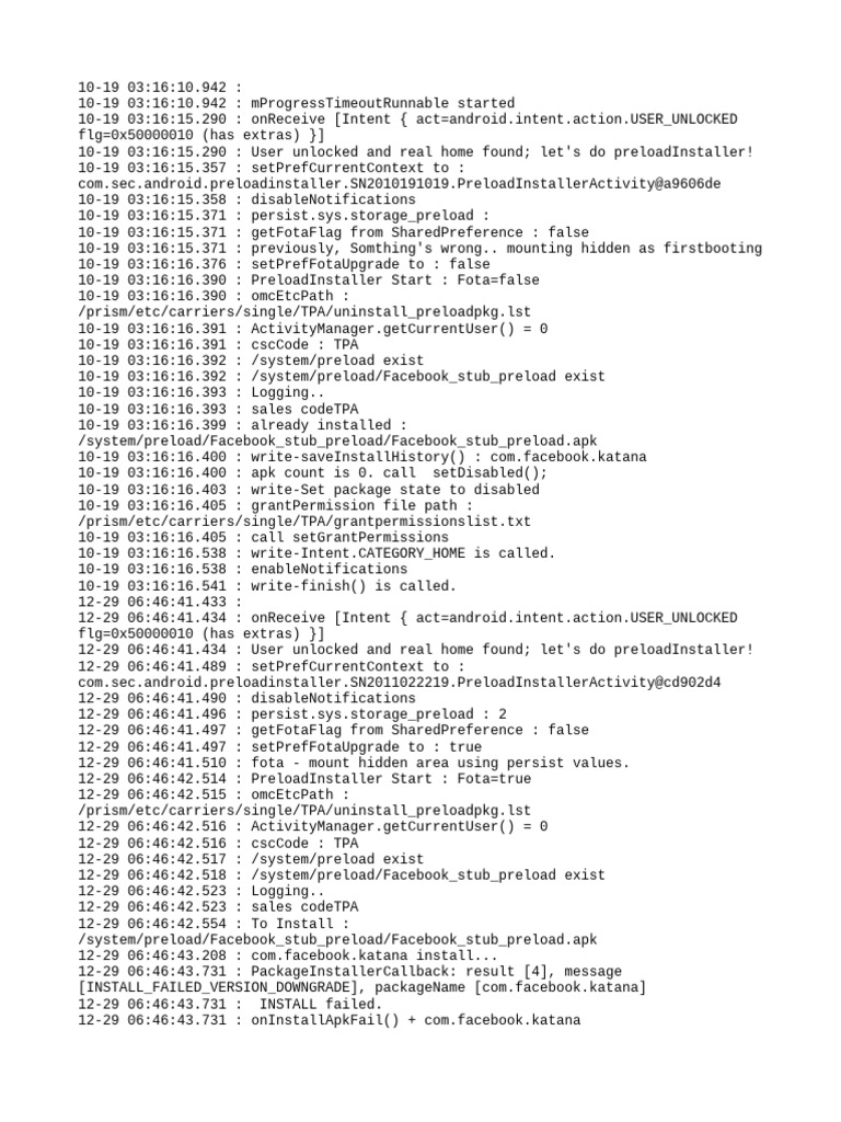 Preload Installer | PDF | Operating System Families | Mobile Linux