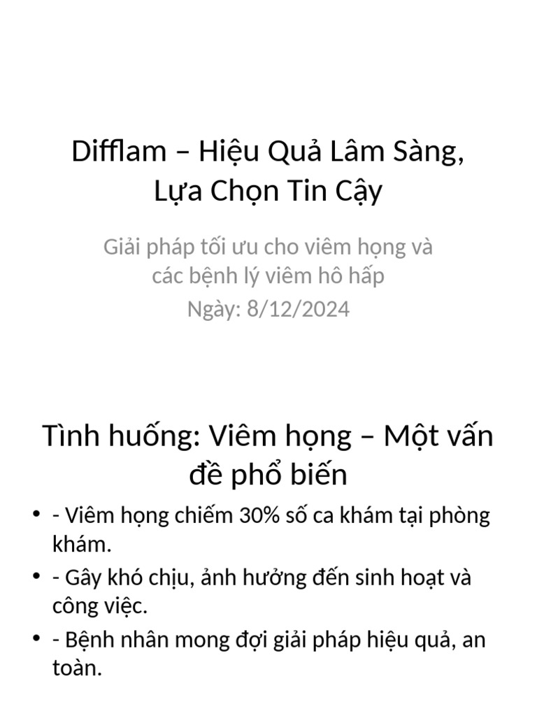 Difflam Presentation | PDF