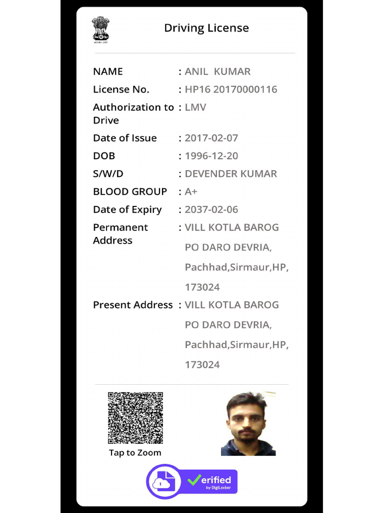 Driving Licence | PDF