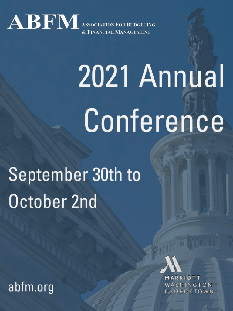 ABFM 2021 Conference Program | PDF | Public Administration | Employment