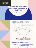 Minimum Radius of Horizontal Curves | PDF | Curvature | Physical Quantities