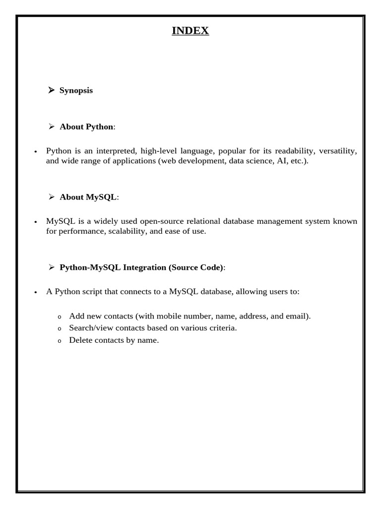 Python Varshini Pdf Python Programming Language My Sql 