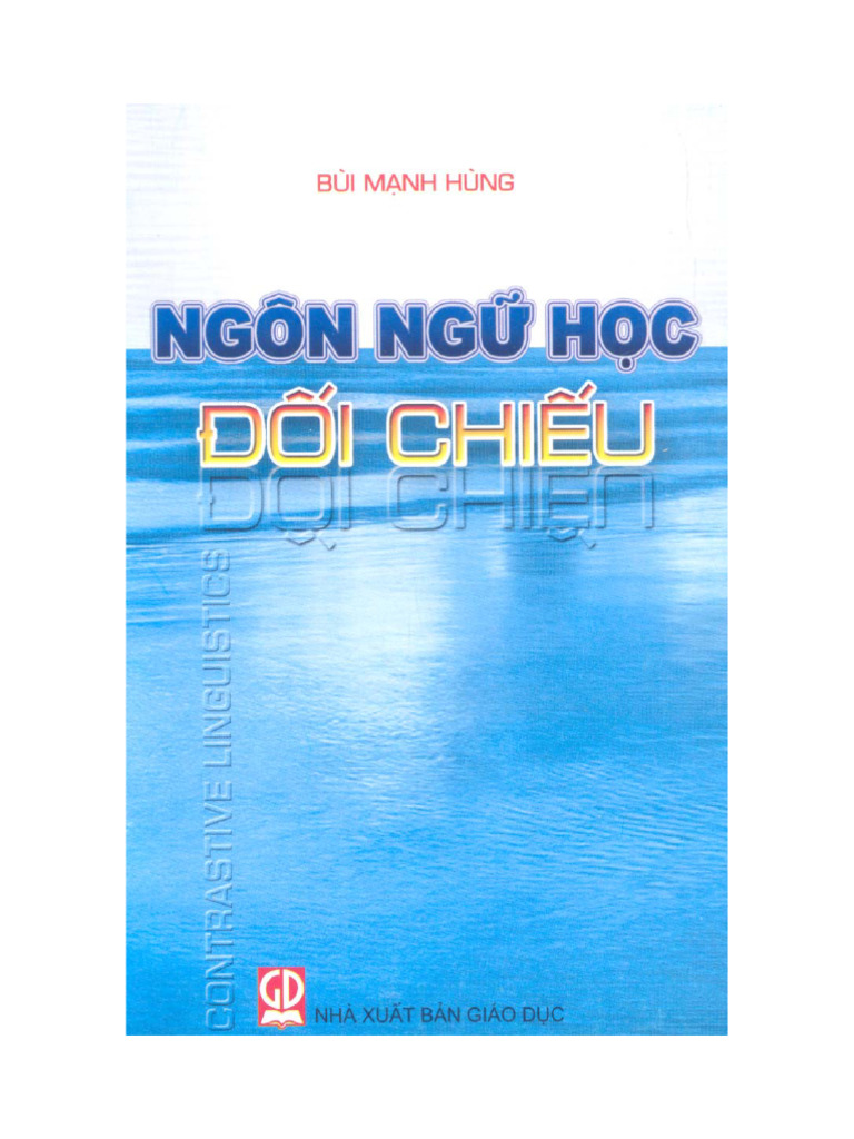 Ngon Ngu Hoc Doi Chieu Bui Manh Hung 2008 | PDF