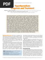 ATA AACE Guidelines For Thypothyroidism in Adults | PDF ...