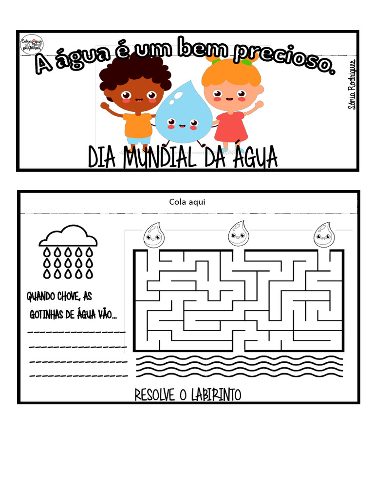 Atividades para o Dia Mundial da Água | PDF