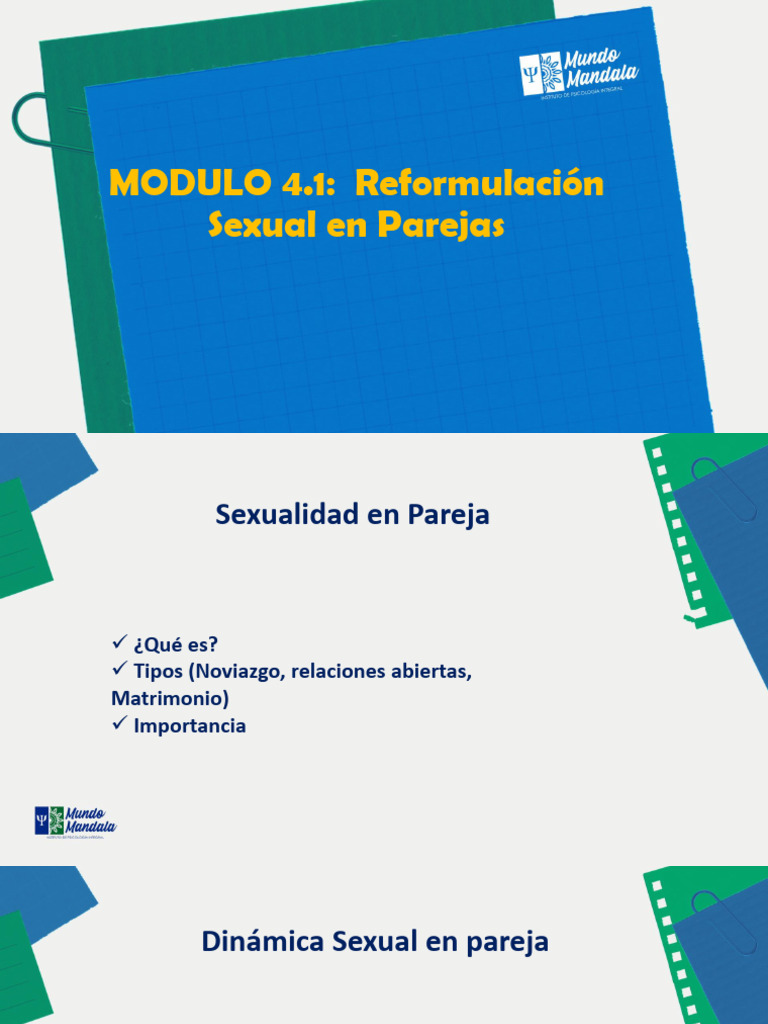 Modulo 4.1 Sexualidad | PDF