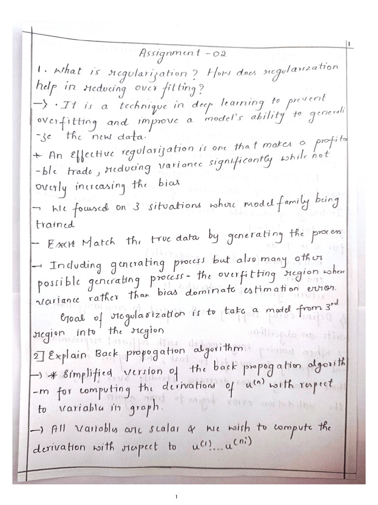 Deep Learning Assignment 2 | PDF