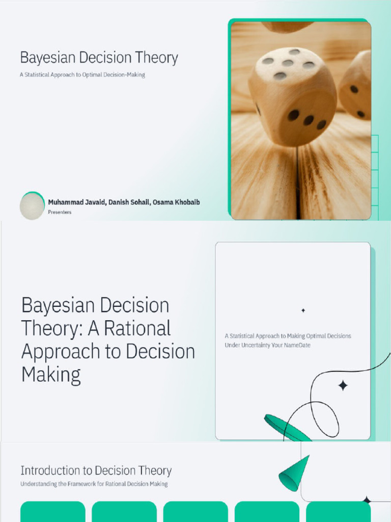 Bayesian Decision Theory | PDF Bayesian Decision Theory | PDF