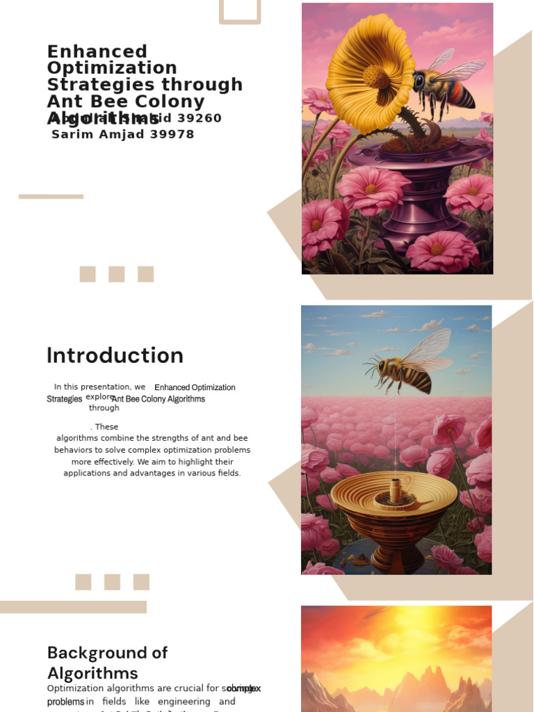 Ant Bee Colony | PDF | Ant | Mathematical Optimization