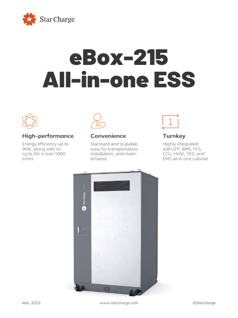 AllInOneEnersyStorageSystem - Ebox-215 | PDF | Electrical Components ...