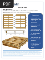 Palletization Techniques and Patterns | PDF | Pallet