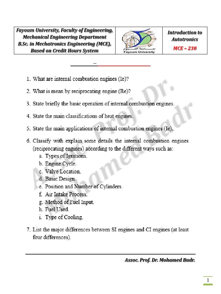 Autotronics Course Overview | PDF
