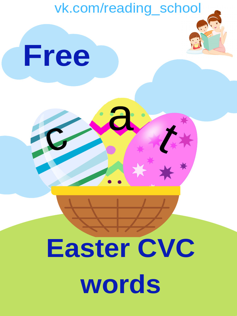 Easter Eggs CVC | PDF