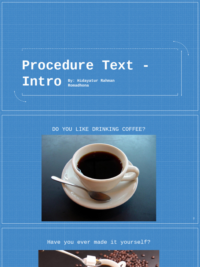 Procedure Text Guide & Exercises | PDF