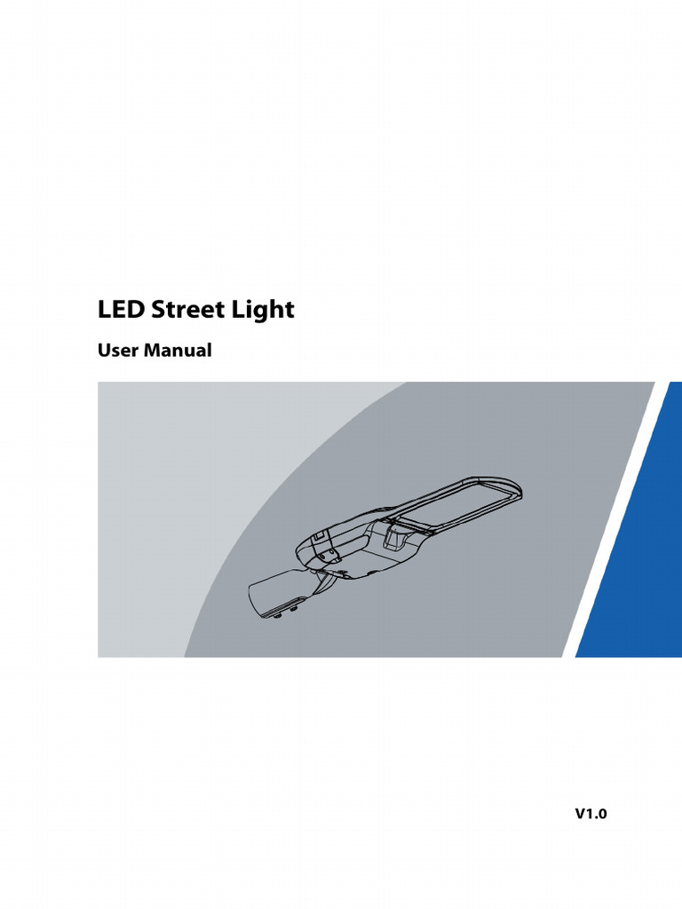 Street Light User Manual 20231227 | PDF