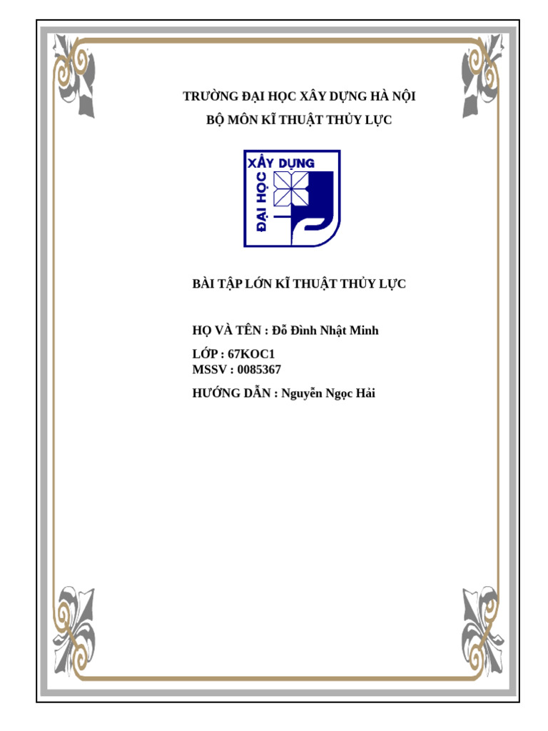 BTL TH y L C Minh Cây | PDF