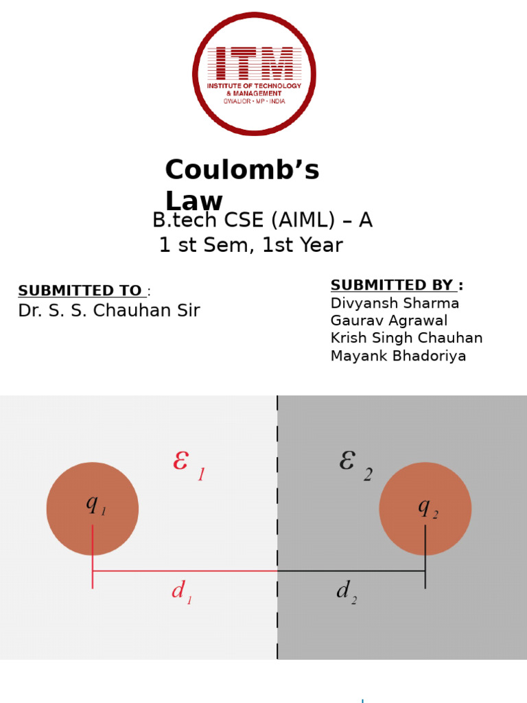 Improved Coulombs Law Presentation (1) | PDF
