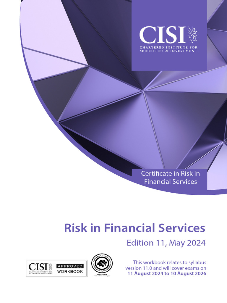 Risk in Financial Services Ed11 | PDF | Risk | Risk Management