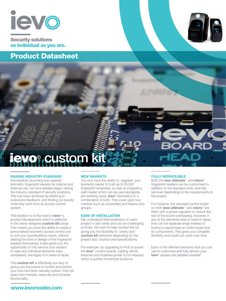 IEVO BOARD | PDF | Computer Network | Biometrics