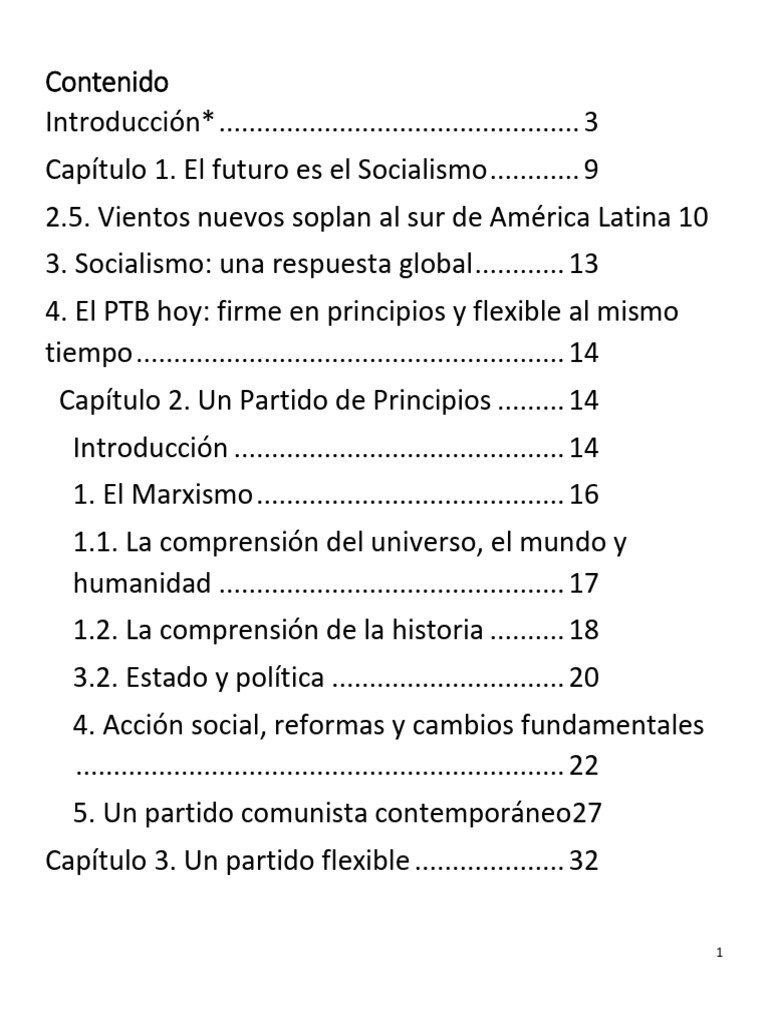 PTB 2008 Congreso Del PTB | PDF | marxismo | Democracia