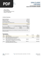 Sample CSV Bank Statement | PDF