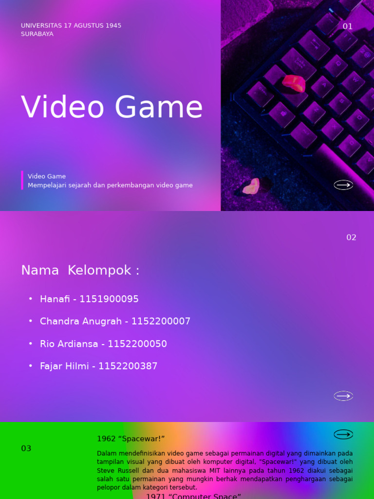 Sejarah dan Dampak Video Game | PDF