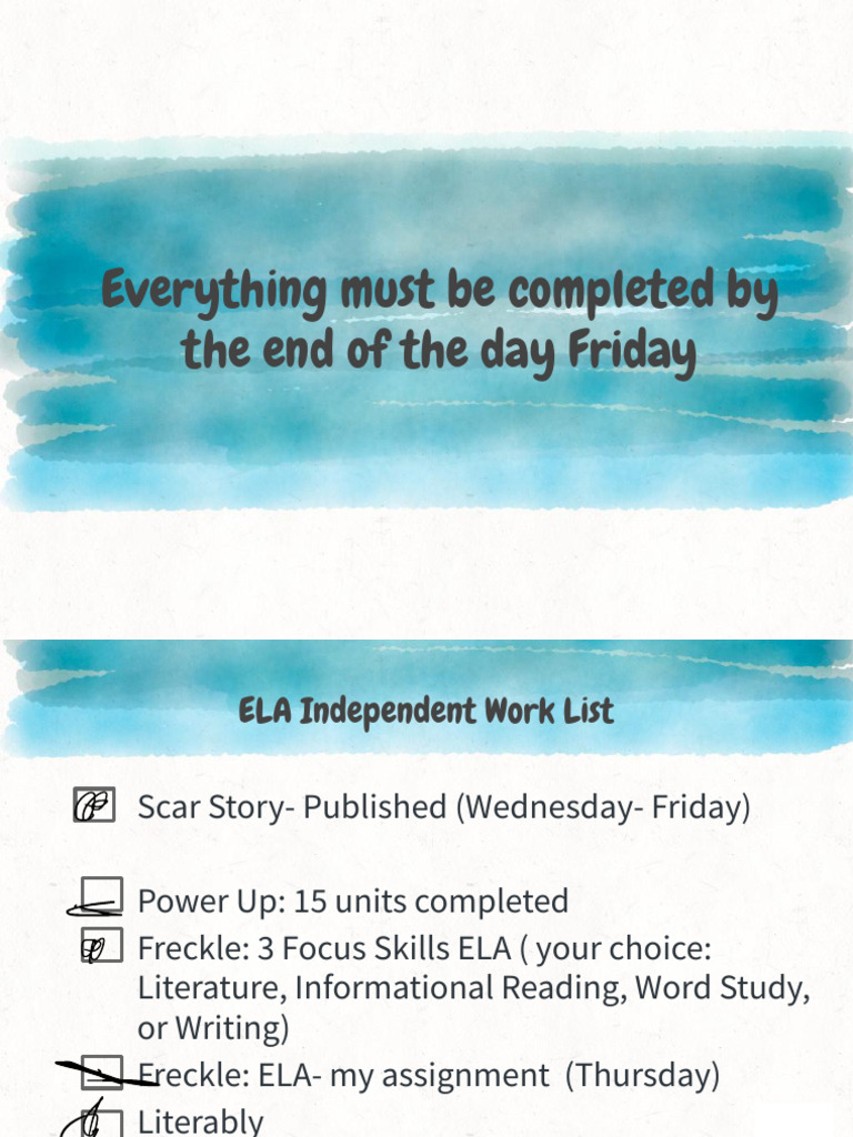 Edited - Checklist | PDF