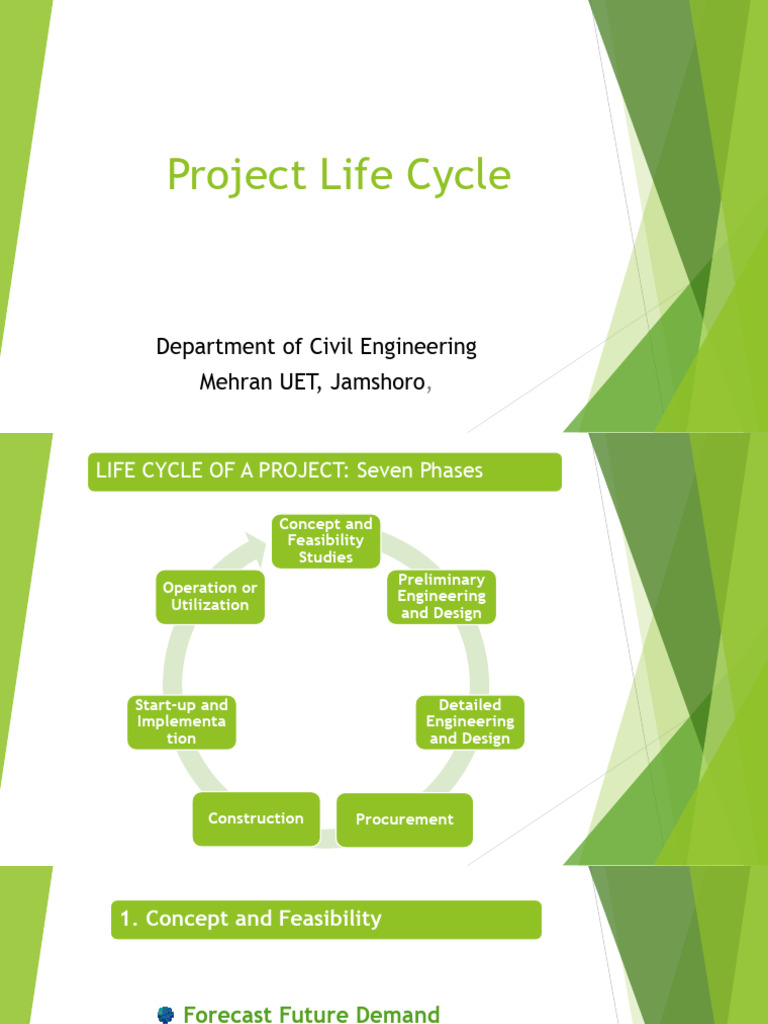 1. Project Life Cycle | PDF | General Contractor | Life Cycle Assessment