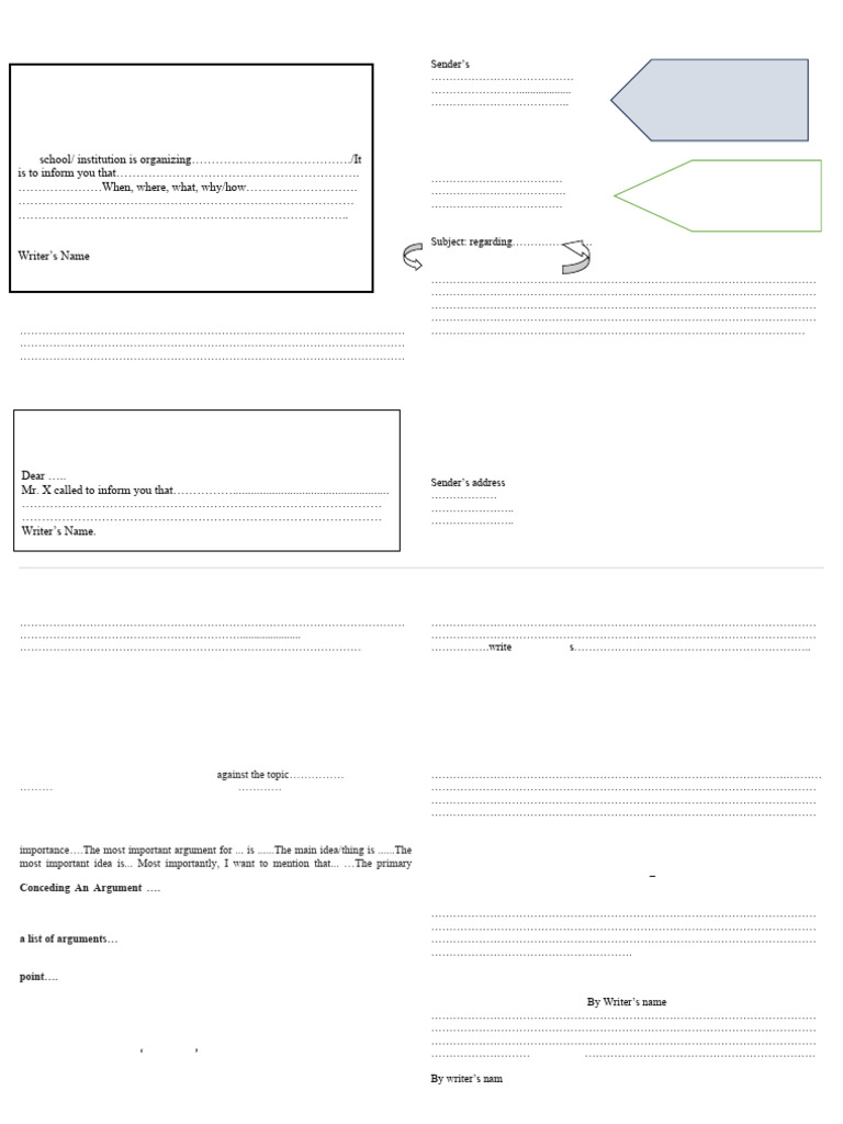 Writing Skills Guide for Students | PDF