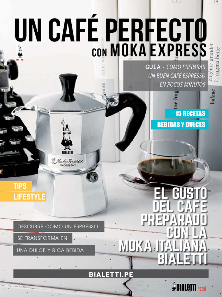 Un Café Perfecto Con Moka Express | PDF | café | Bebida
