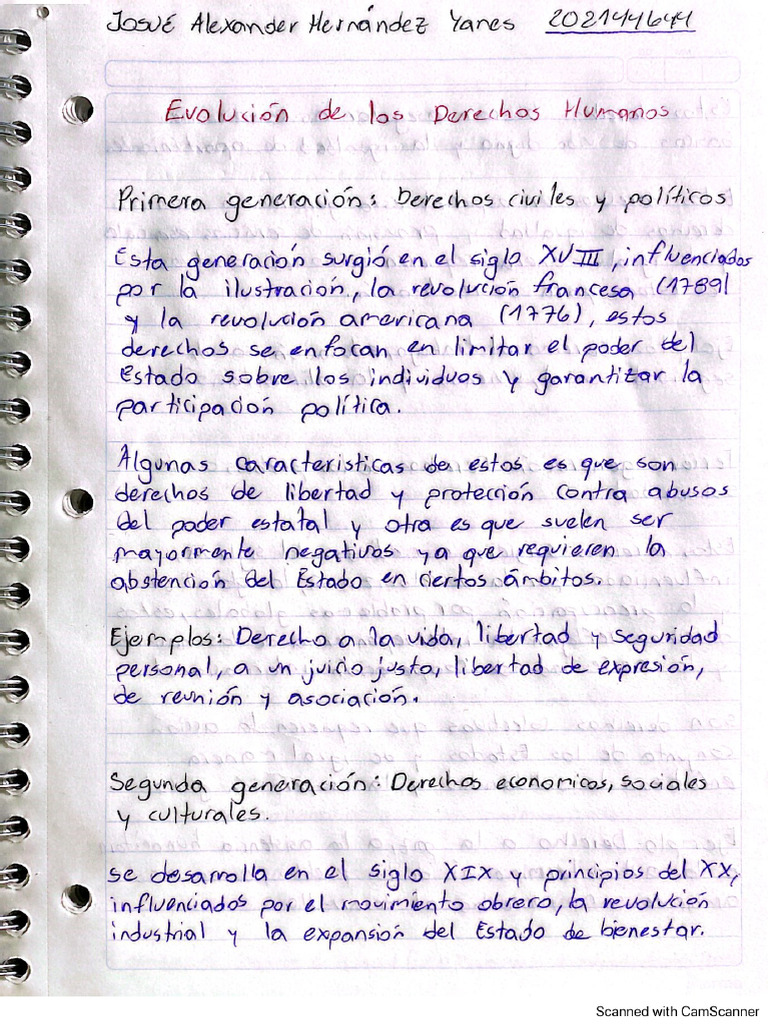 Evolución de Los DDHH | PDF