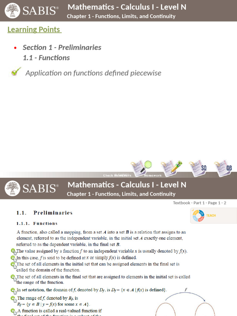 Calculus I.1.1.1 | PDF | Function (Mathematics) | Continuous Function