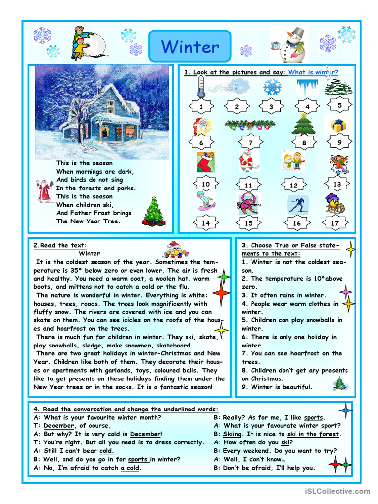 Winter | PDF | Frost