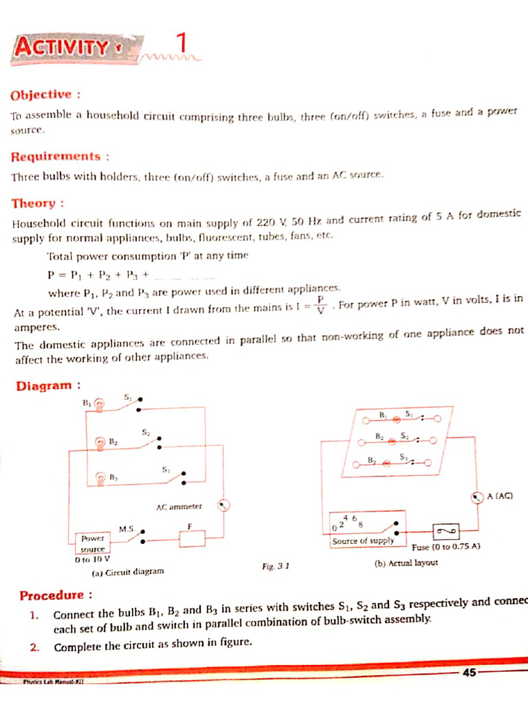 Class 12th physics Activity | PDF