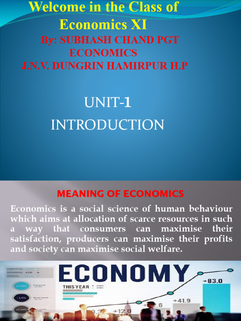 Unit 1 PPT - PPTX Lec - PPTX Ready To Sent | PDF | Quantitative ...