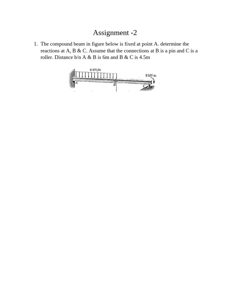 The Compound Beam | PDF