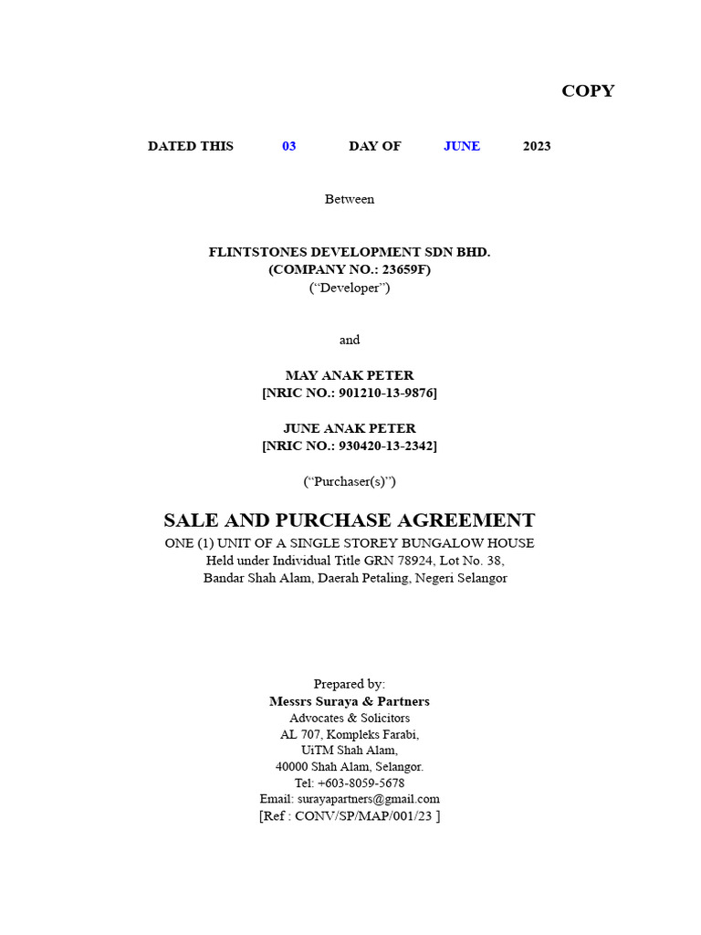 Spa | PDF | Expense | Indemnity