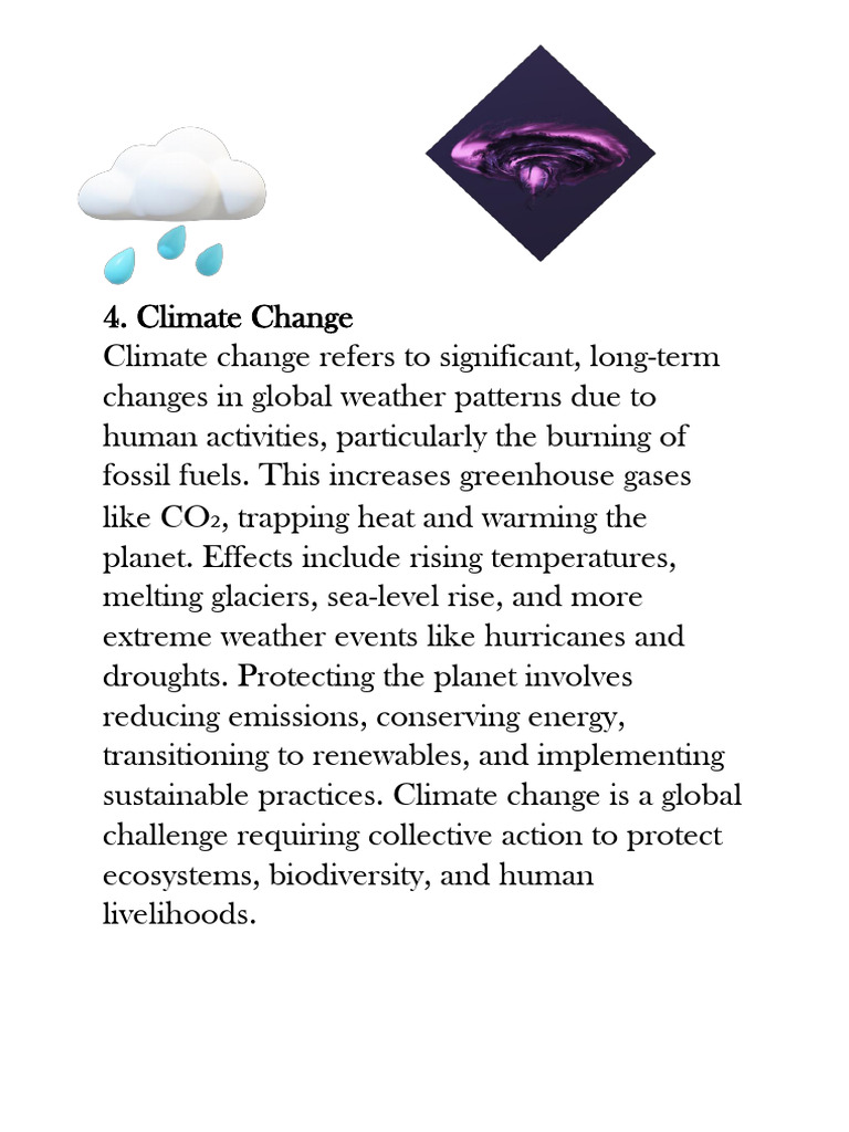 Climate Change | PDF