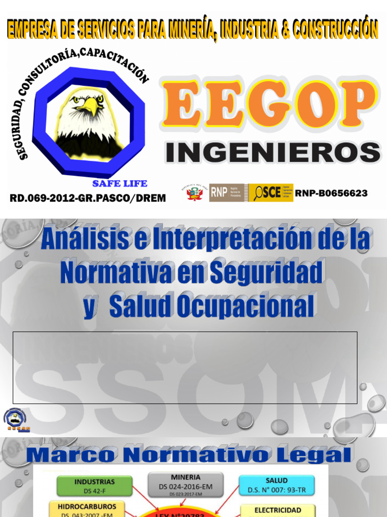 Interpretación DS 024 MOD 023 | PDF | Minería | Seguridad y salud ocupacional