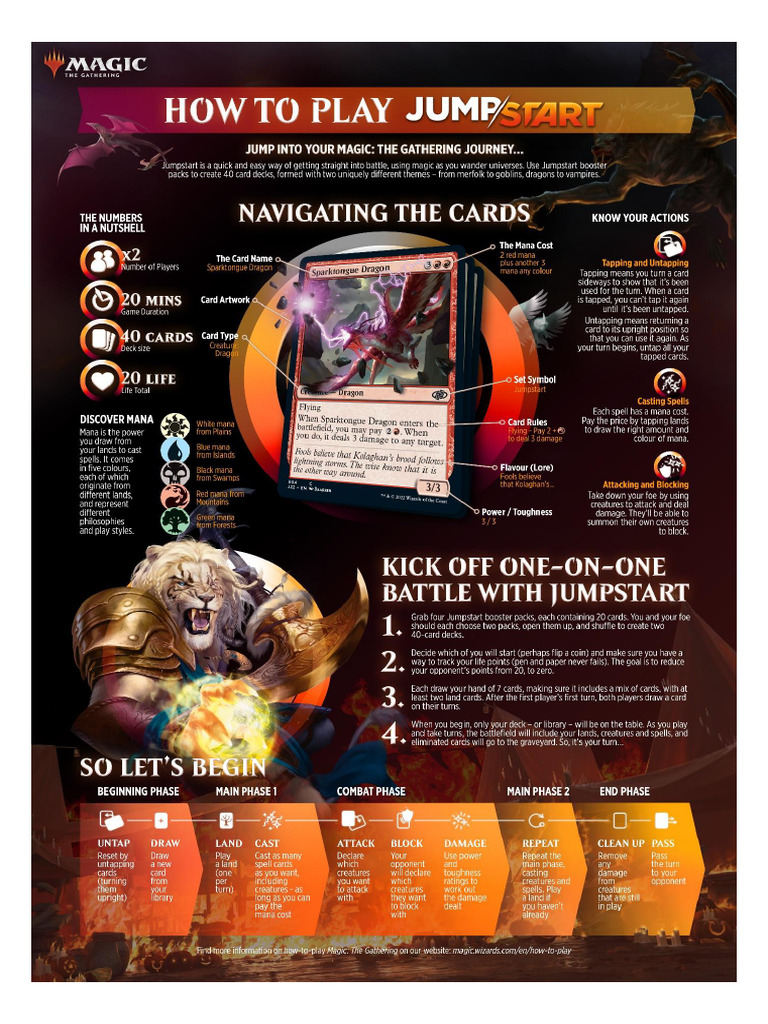 How To Play Jumpstart | PDF