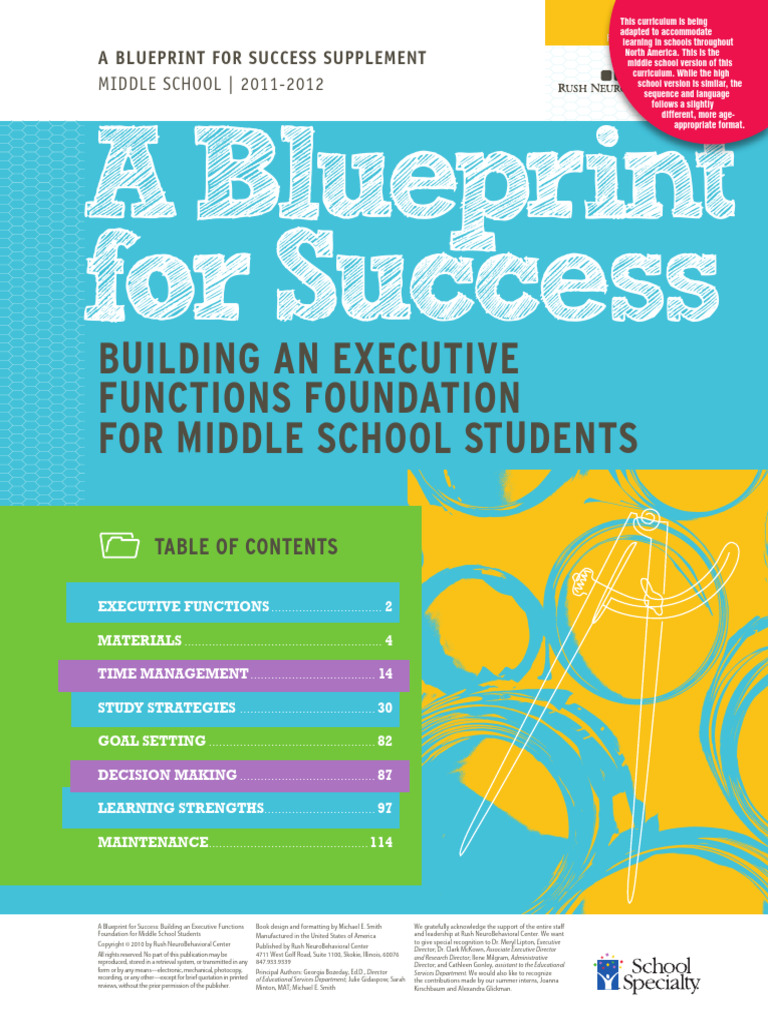 Executive Functions Student Guide | PDF | Curriculum