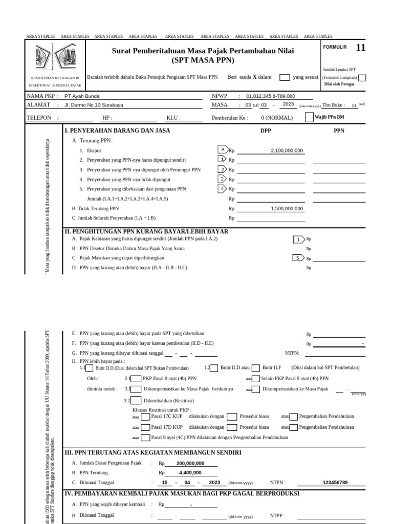 8 SPT PPN 1111 Latihan 8 | PDF