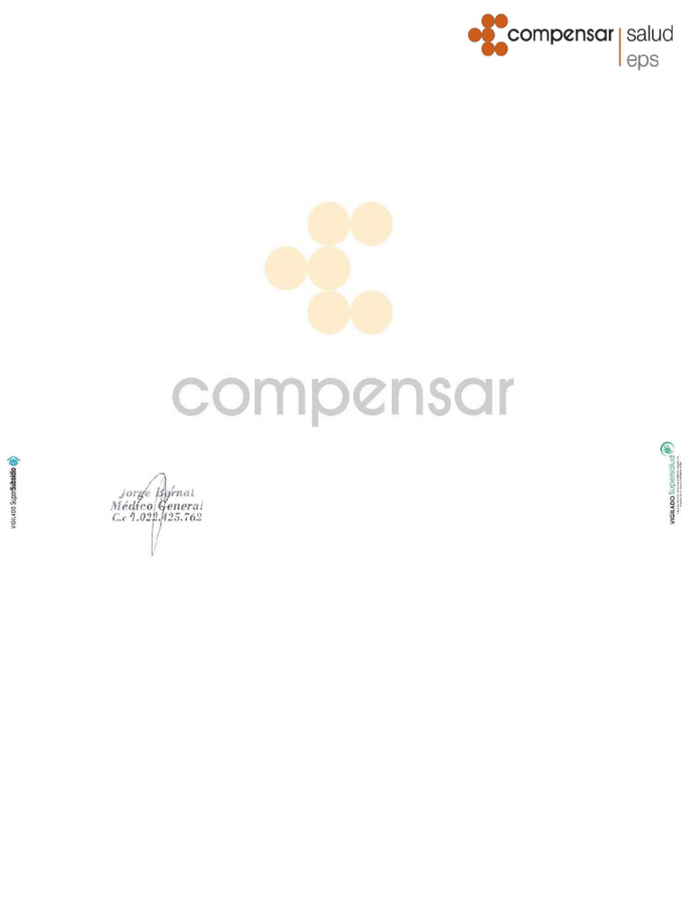 Incapacidad Compensar 4567890' | PDF