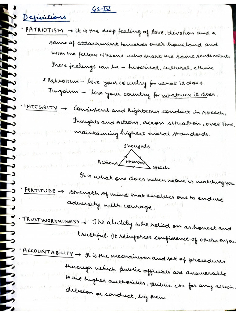 Ethics tips and Pyq | PDF