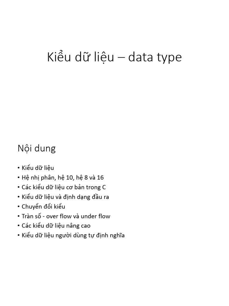 Chap06.Data Types | PDF